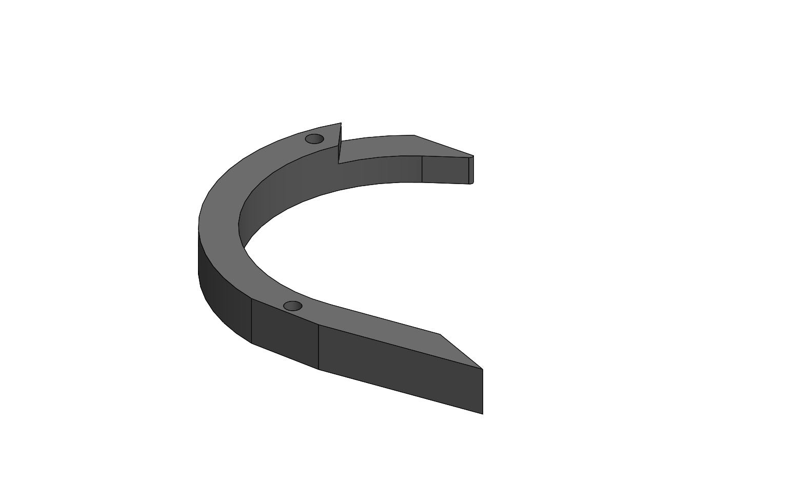 SCM26316B - Rear Slat Guide RH | C.E.King Limited