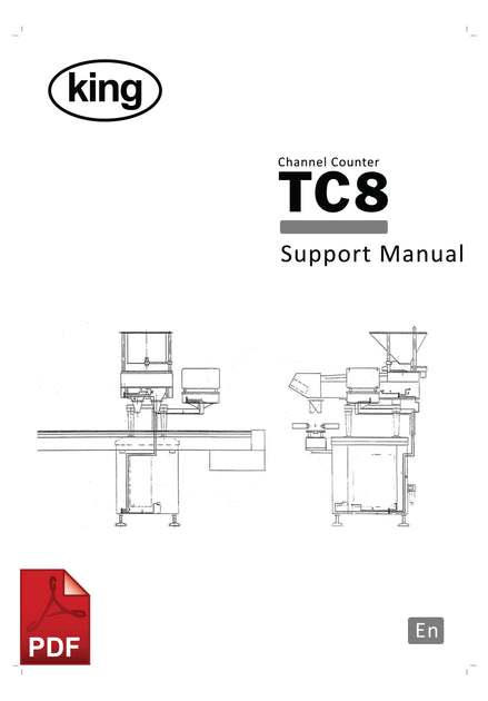 Support Manual for King TC8 Channel Counter | C.E.King Limited